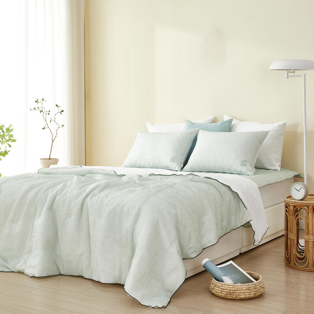 Premium Korean Bedding Sets with Pillow Cases | Durable & Machine ...