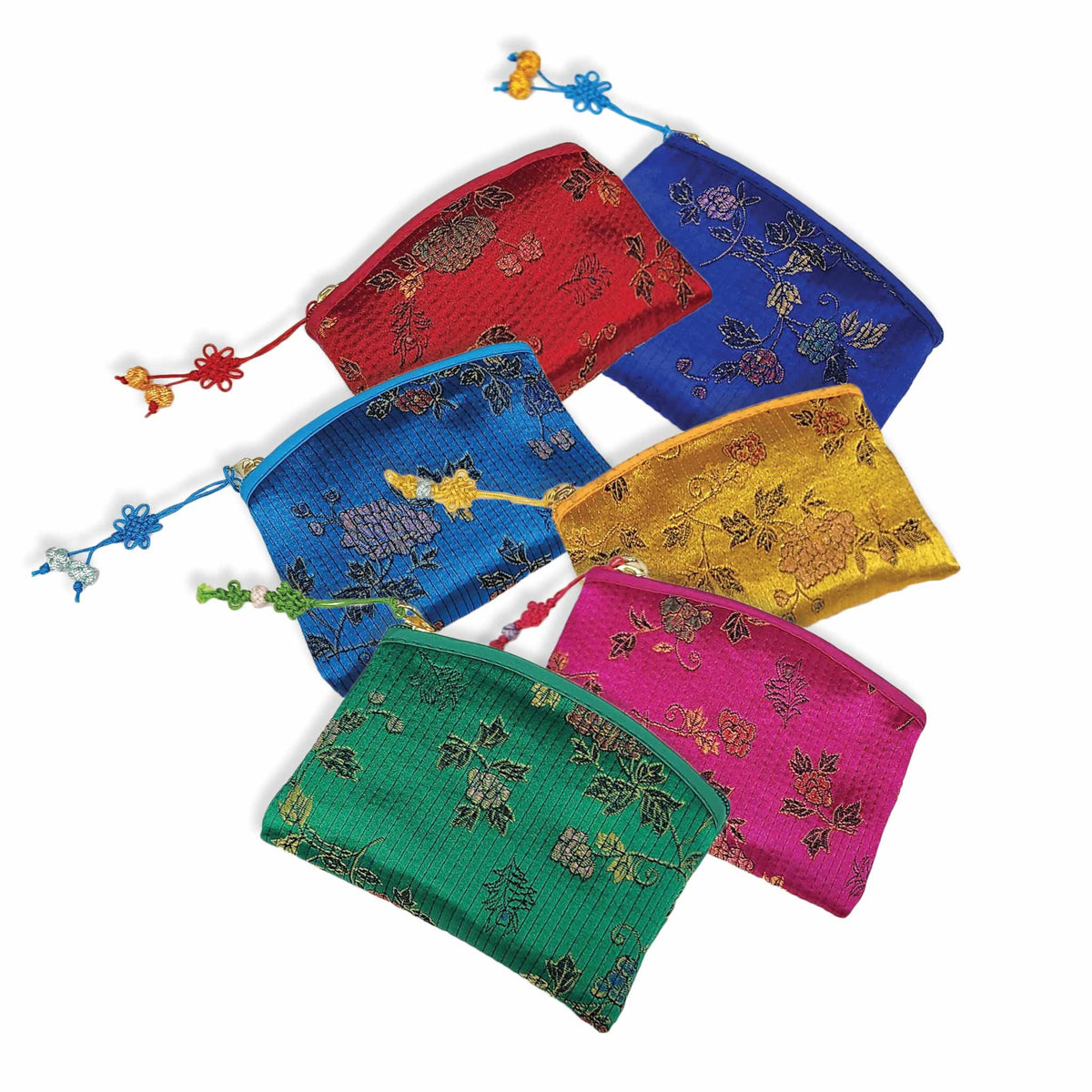 Korean Coin Purse with Zipper & Cute Tassel | Multiple Colors Available ...